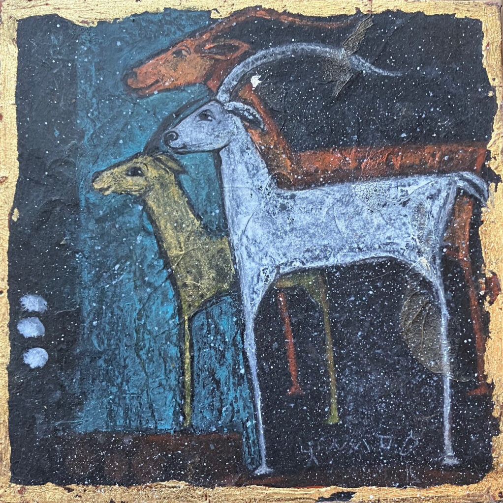 Three Whispers of Ochre Magic – Jennifer Rugge – Blue Line Arts