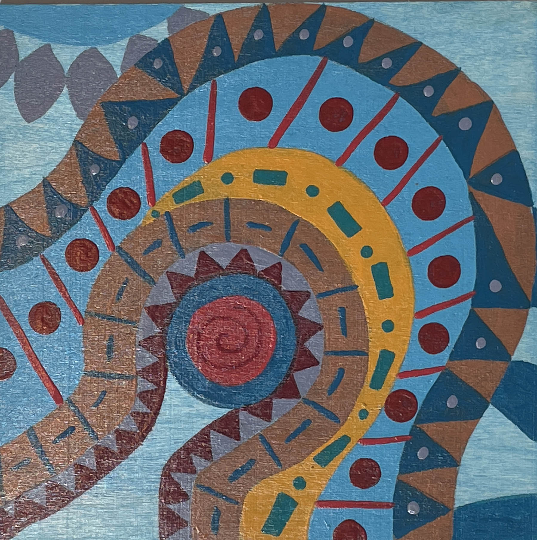 #22 Breakout: Curved Mandala – Robin Martinez Rice – Blue Line Arts